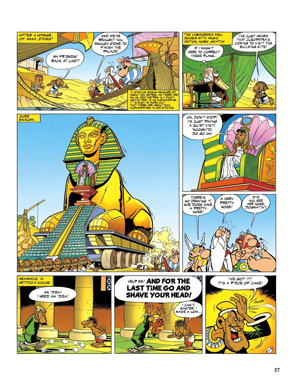 Asterix - Asterix and Cleopatra - COCOMIC - Read Manhwa Online