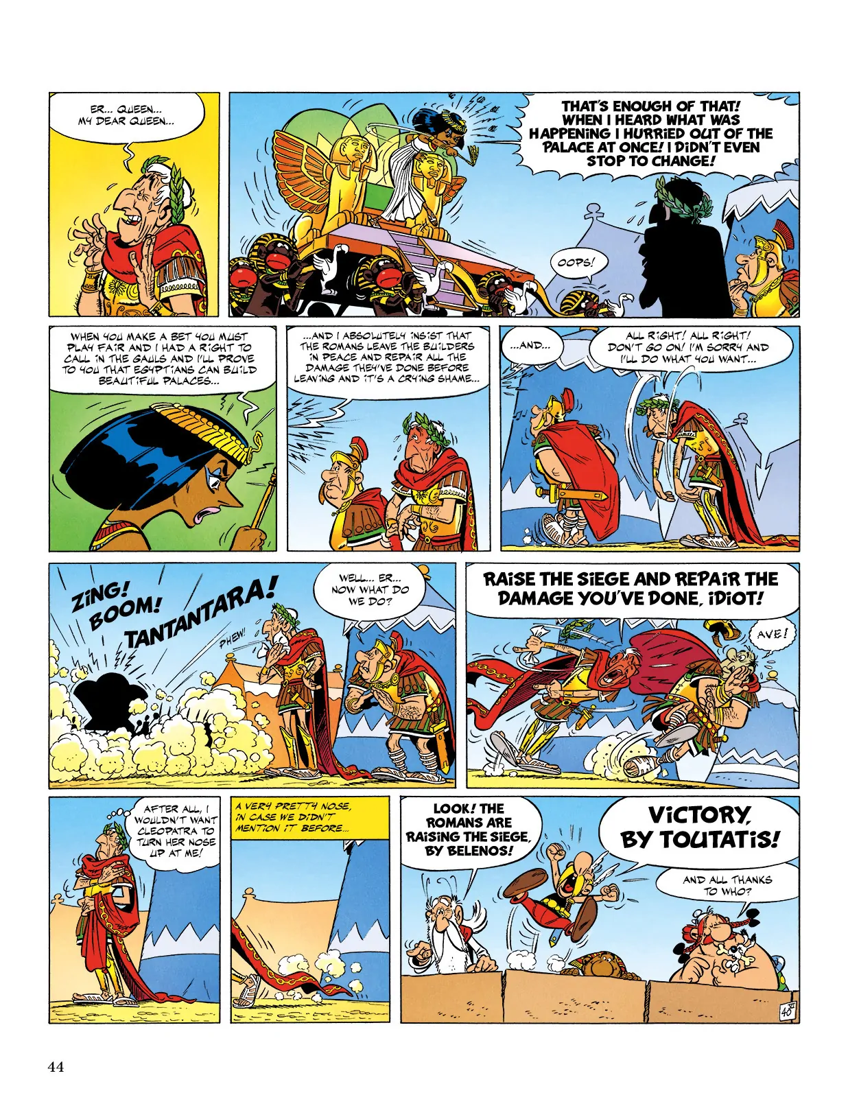 Asterix - Asterix and Cleopatra - COCOMIC - Read Manhwa Online
