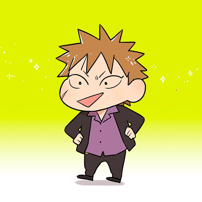 Papa Wolf and The Puppy - Extra. : (pictures) Crayon Shin-chan style ...