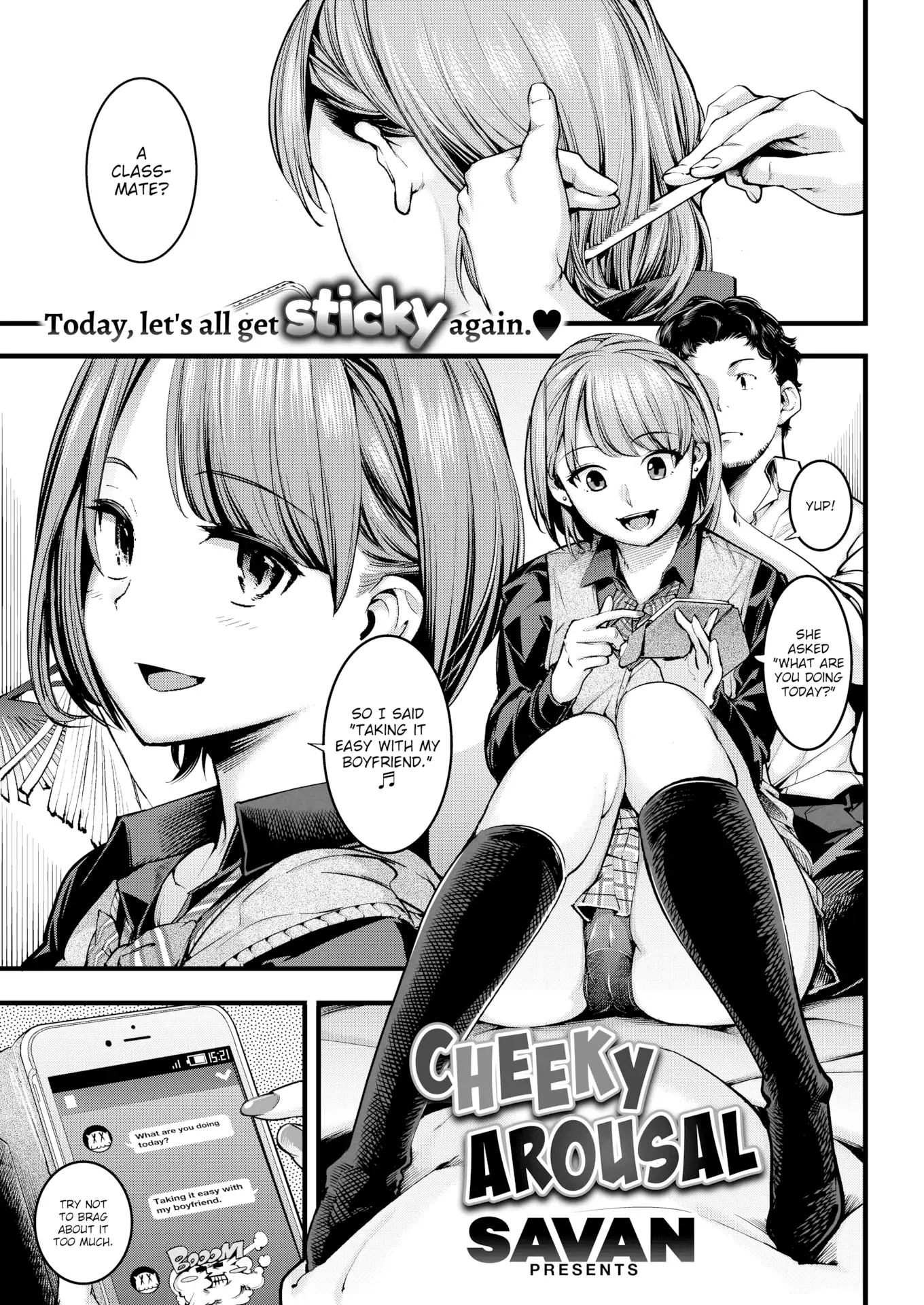 Savan oneshot compilation (Official) (Uncensored) - 15 : Cheeky Arousal - COCOMIC - Read the ...